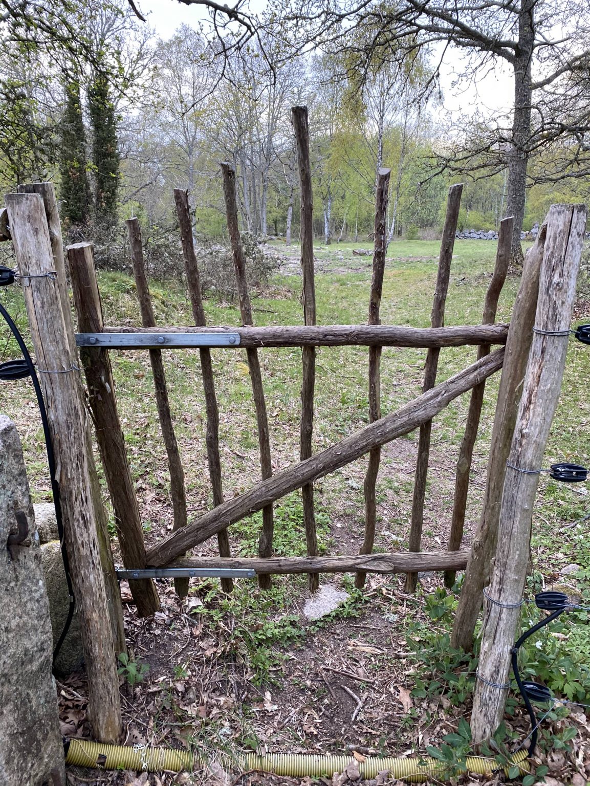 En grind till en hage, inte Duvemåla, och lite om triggers. – monnah